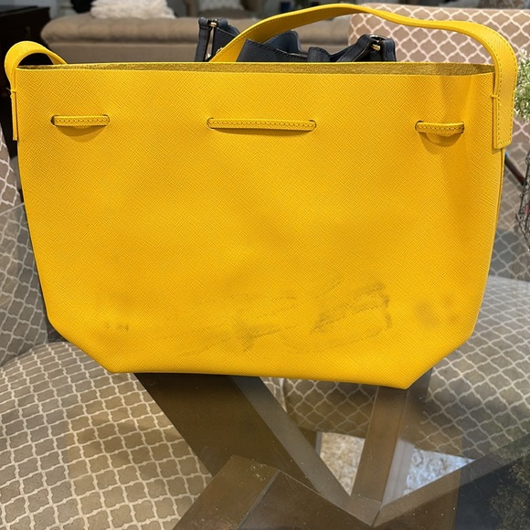 Lancaster | Bags | Lancaster Paris Yellow Bag | Poshmark
